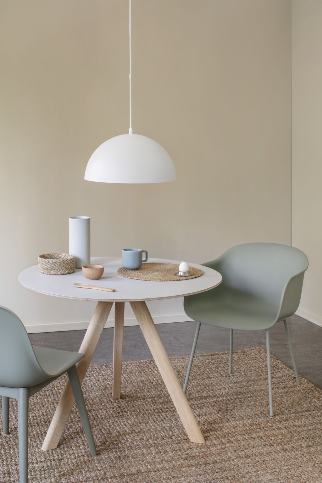 Natural melange large rug Jenny, made of sisal - Dixie